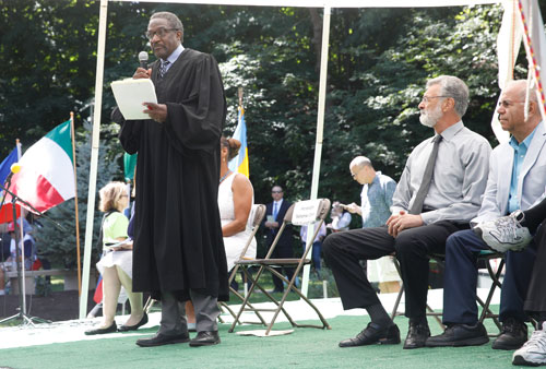 Naturalization Ceremony at One World Day in the Cleveland Cultural ...